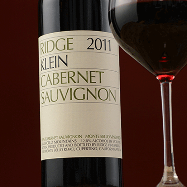 2011 Klein Cabernet Sauvignon - Ridge Vineyards