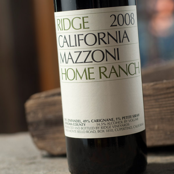 2008 Mazzoni Home Ranch - Ridge Vineyards